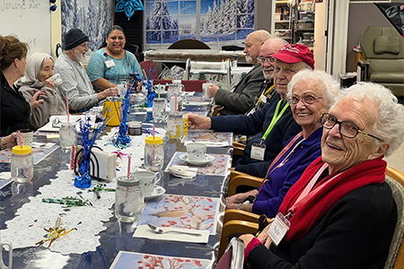 The Sunshine Club takes to the road in a brand-new bus