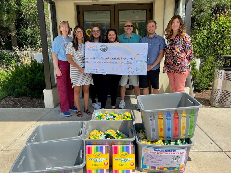 The Cascade Team and Yoke's Team Up to Gift 13,000 Crayons, Art ...