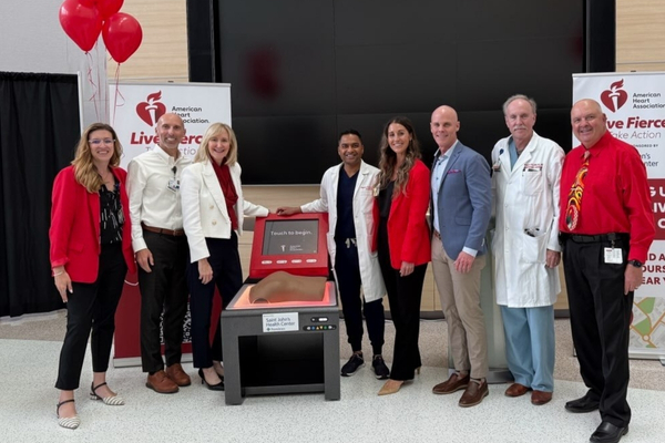 Providence Saint John's Health Center Unveils New Hands-Only CPR Kiosk
